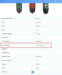 Display the KeeLoq device key of decrypted remotes - PandwaRF
