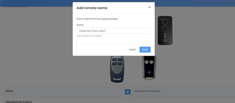 Personalize your Kaiju remote name - PandwaRF
